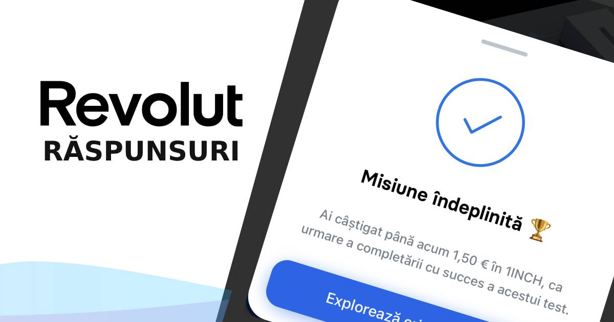 Răspunsuri Revolut - VeChain, Polyhedra, MEW, LimeWire, Ethena, etc.
